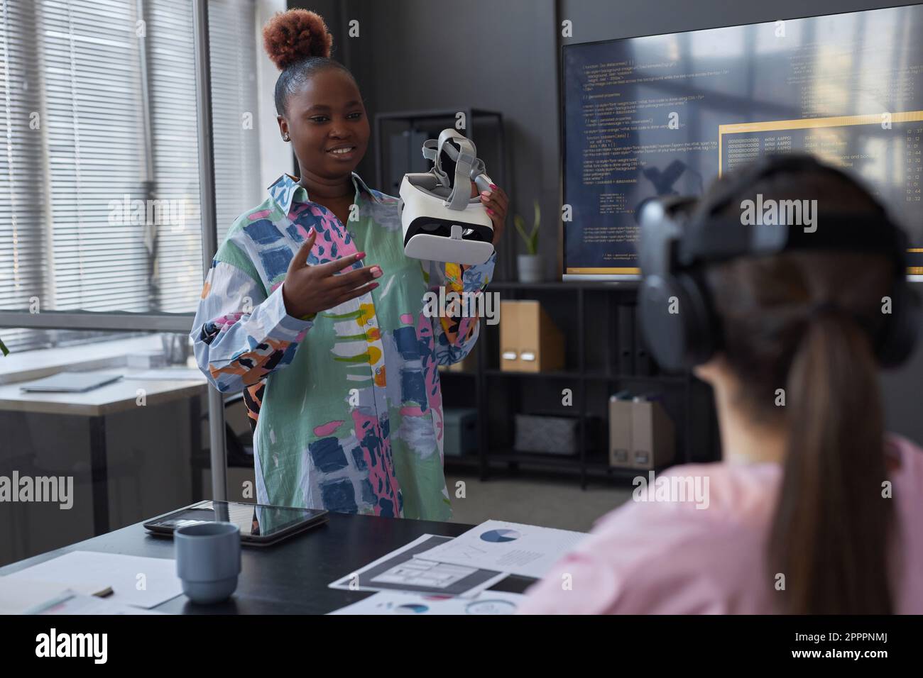 African american developer testing new hi-res stock photography and ...