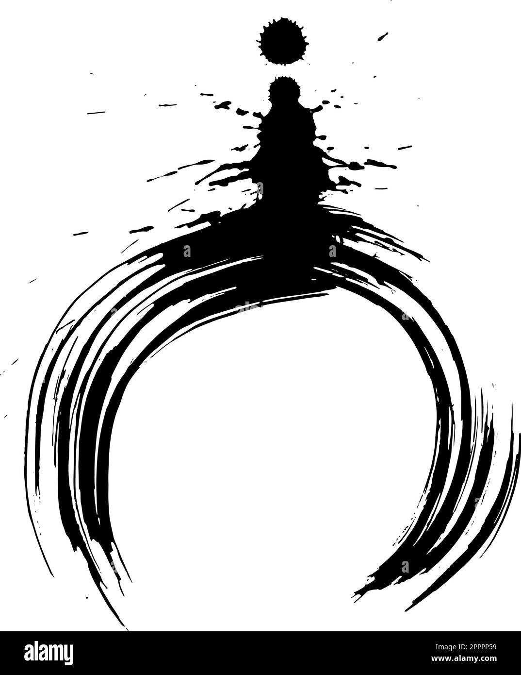 Round drawing ink hi-res stock photography and images - Alamy