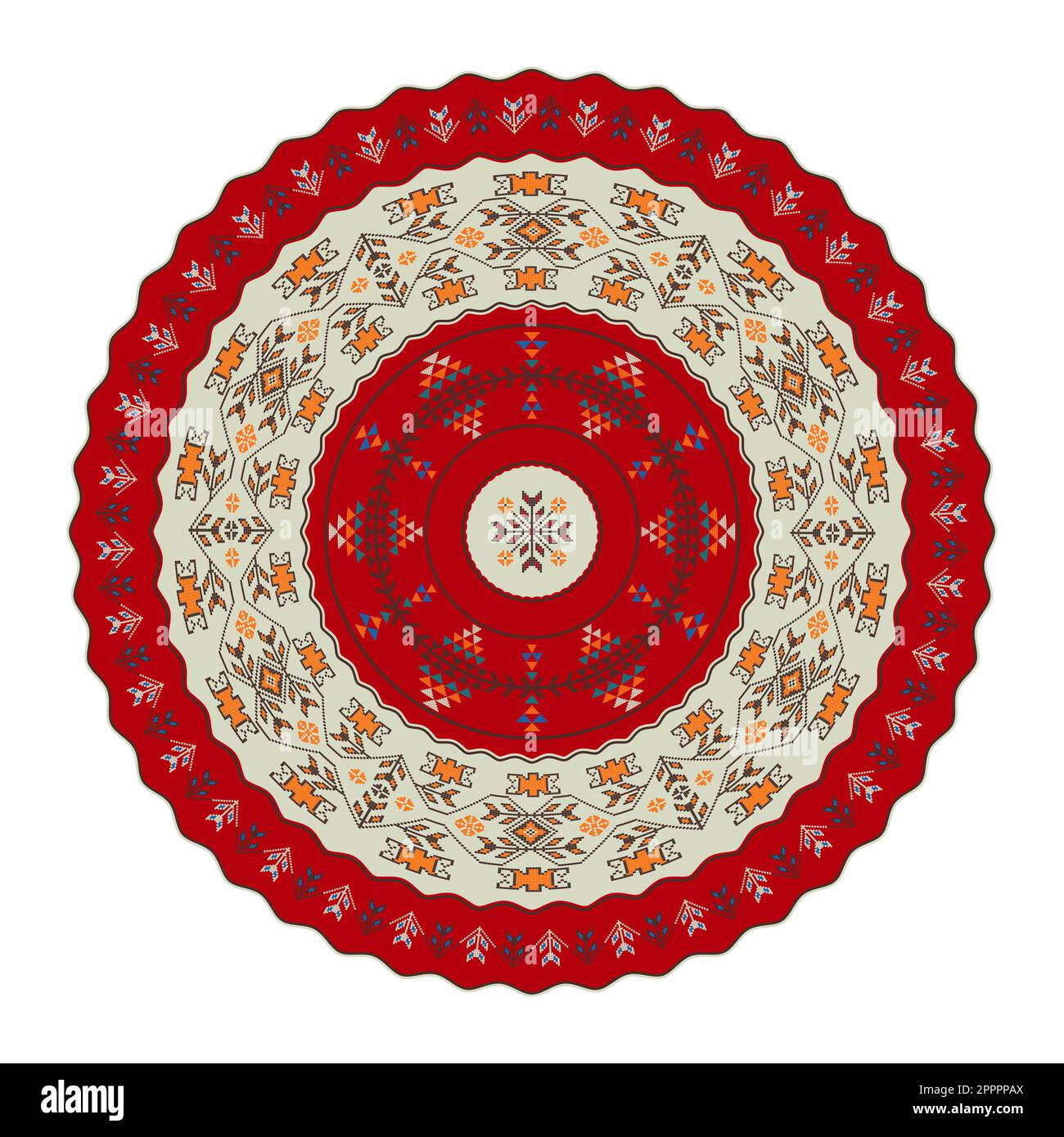 Georgian embroidery symbol 8 Stock Vector Image & Art - Alamy