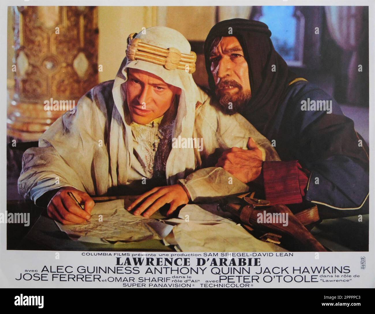 PETER O'TOOLE and ANTHONY QUINN in LAWRENCE OF ARABIA 1962 director ...