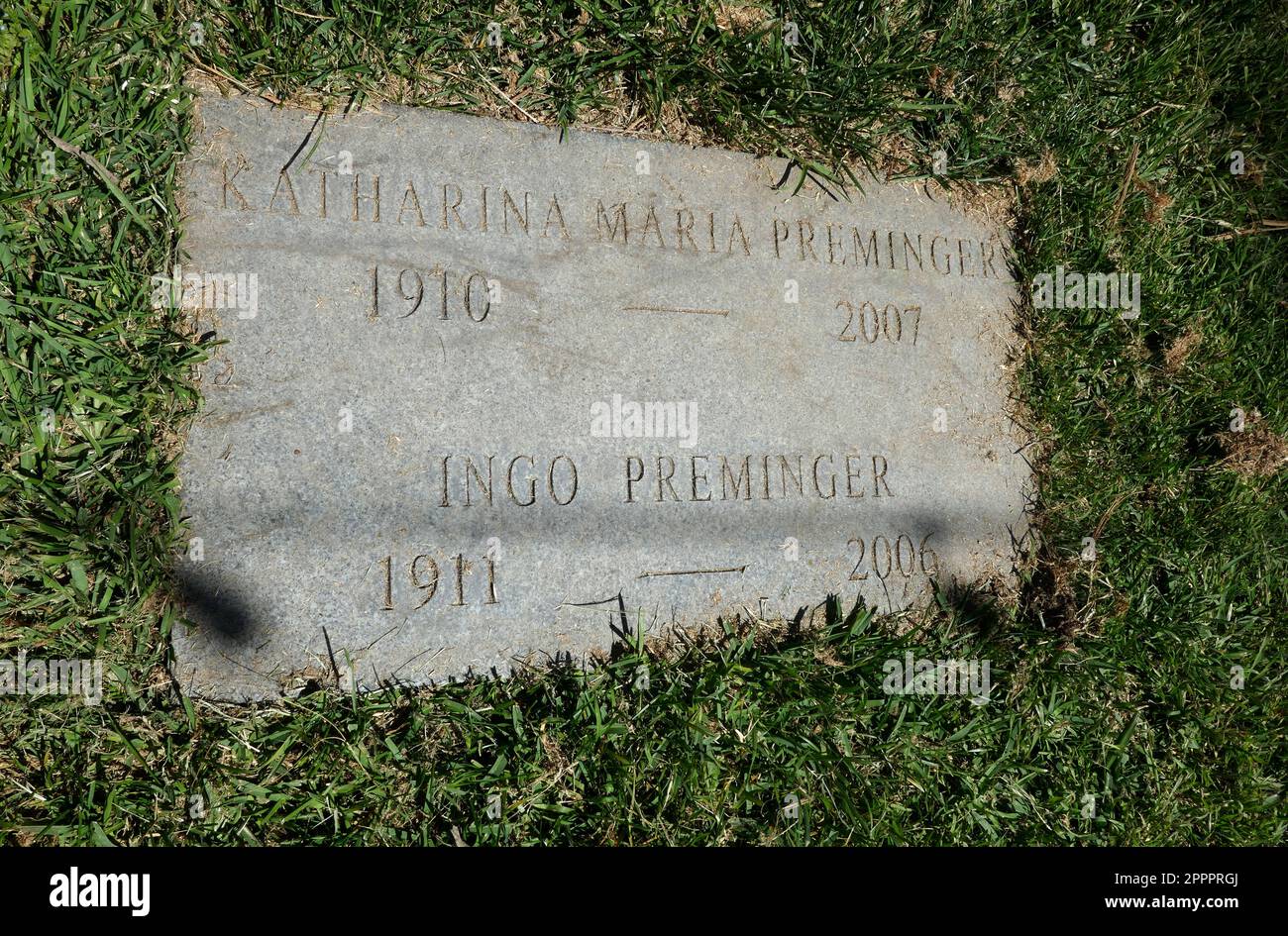 Los Angeles, California, USA 20th April 2023 Ingo Preminger Grave at ...