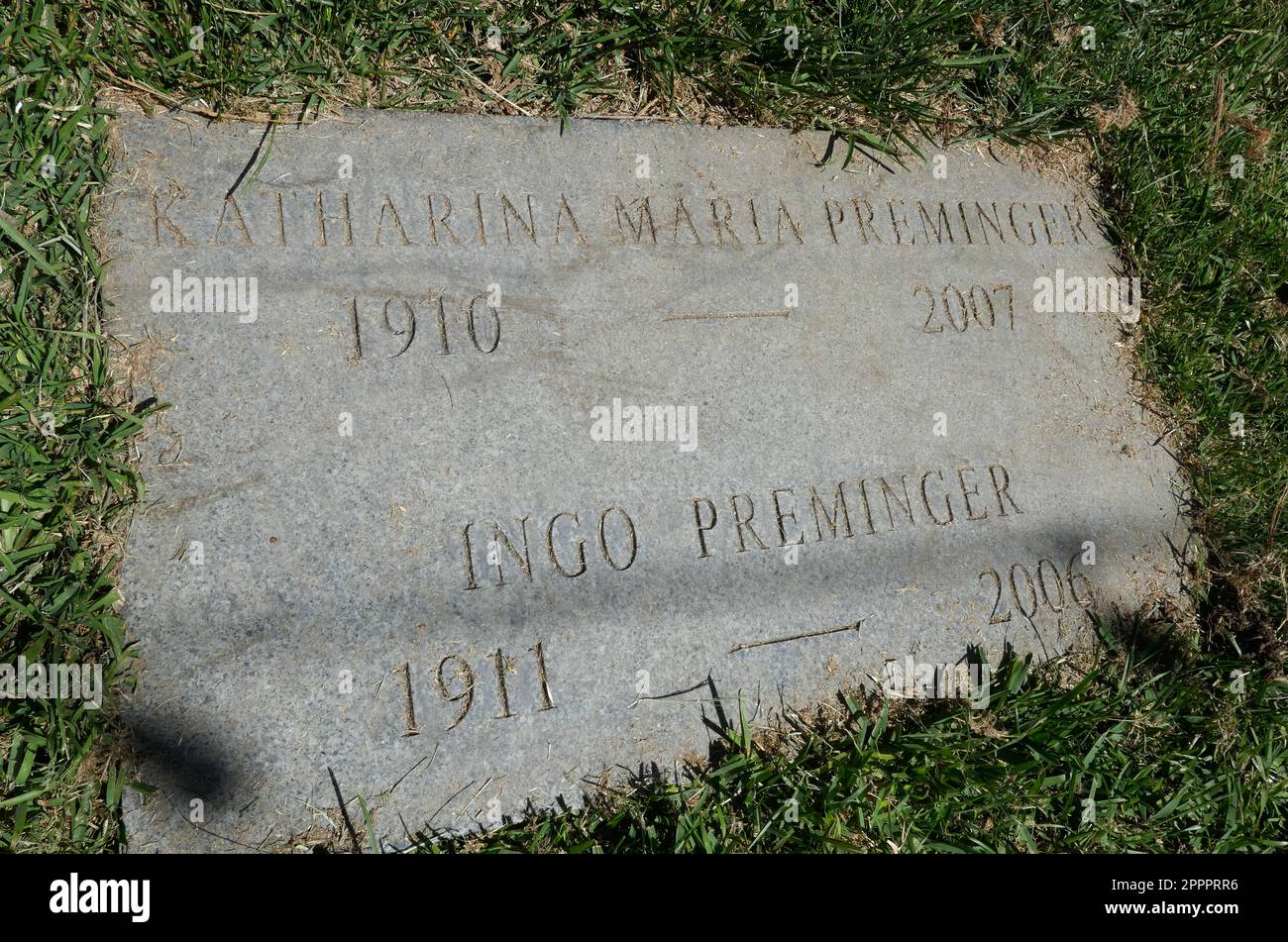 Los Angeles, California, USA 20th April 2023 Ingo Preminger Grave at ...