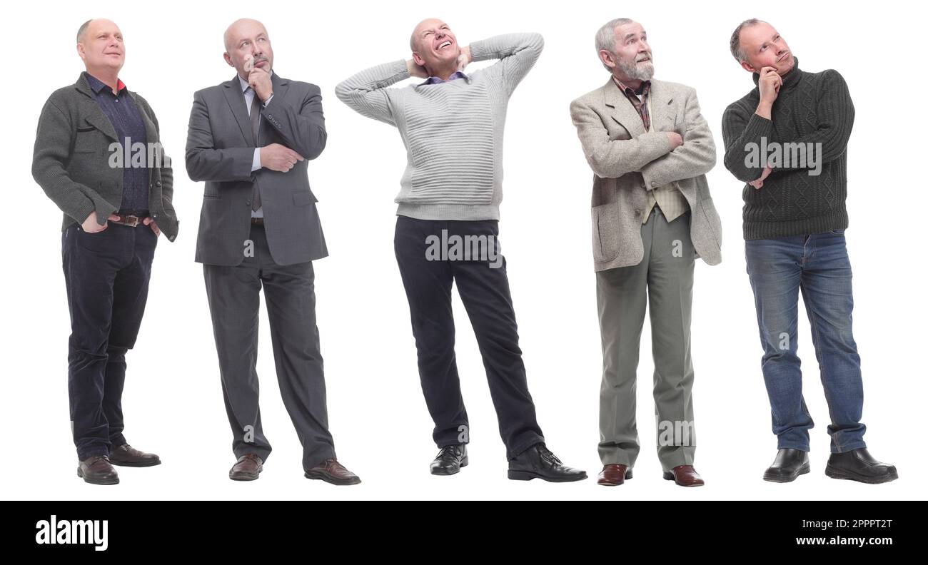 group of successful business people isolated on white Stock Photo - Alamy