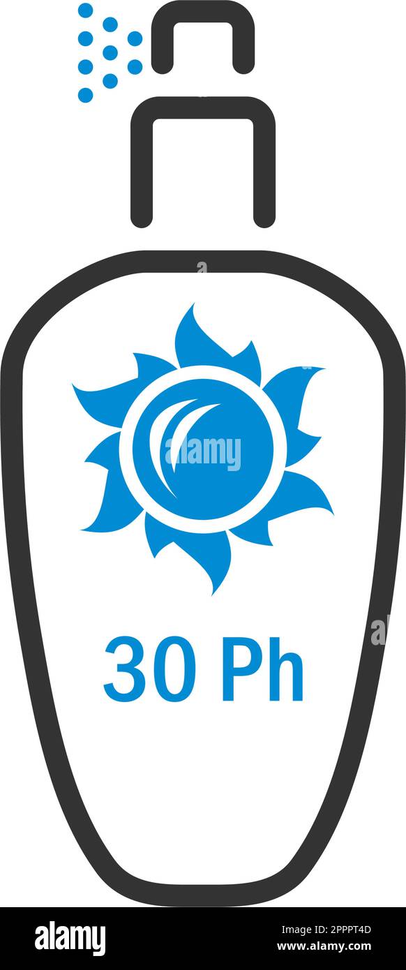Sunscreen spray icon outline Stock Vector Images - Alamy