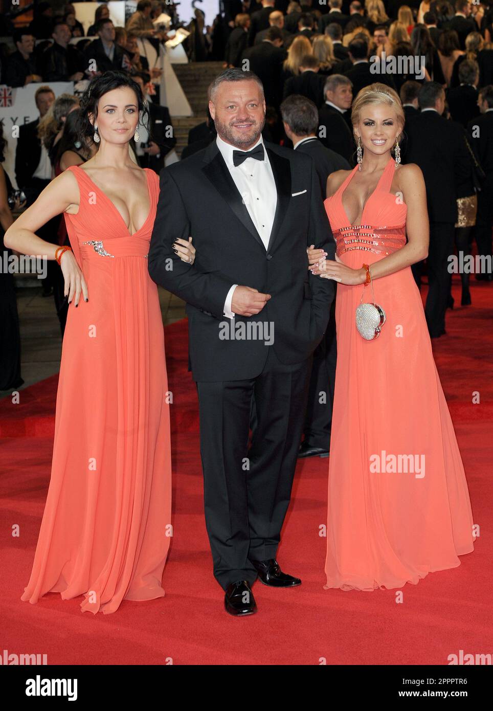 London, UK. 231012. Mike Norcross and guests at the Royal World ...