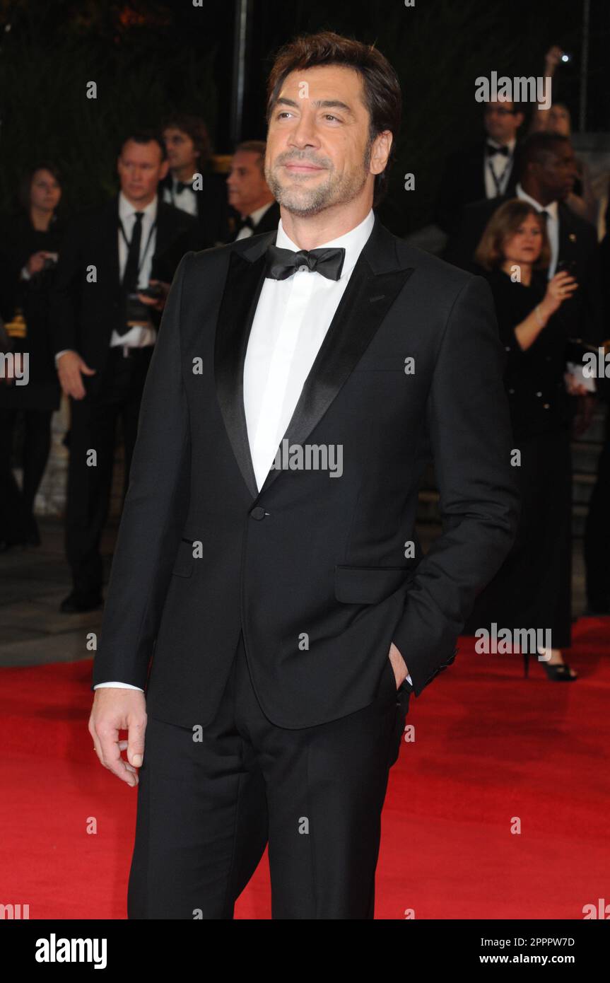 London, UK. Javier Bardem at the Royal World Premiere of Skyfall held ...