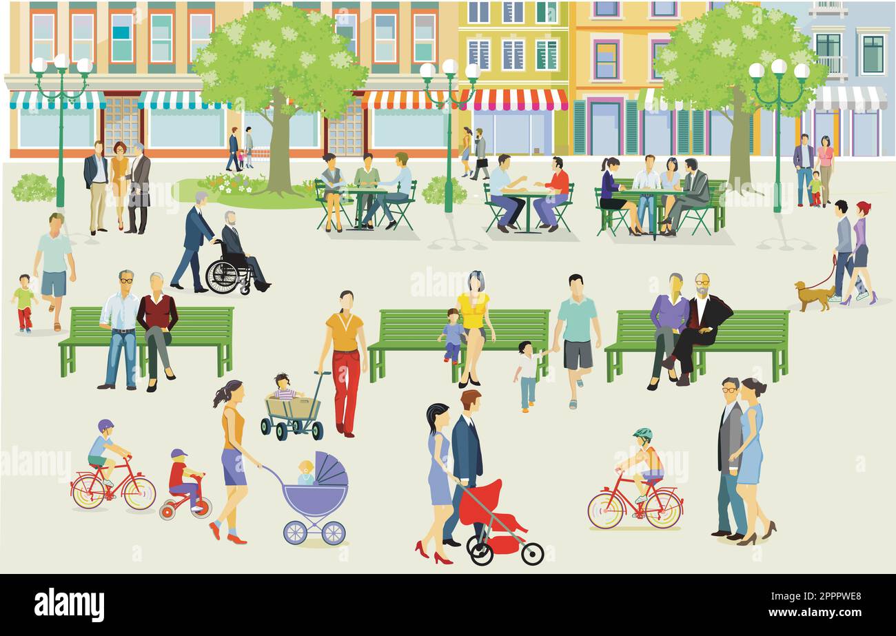Resident district Stock Vector Images - Alamy