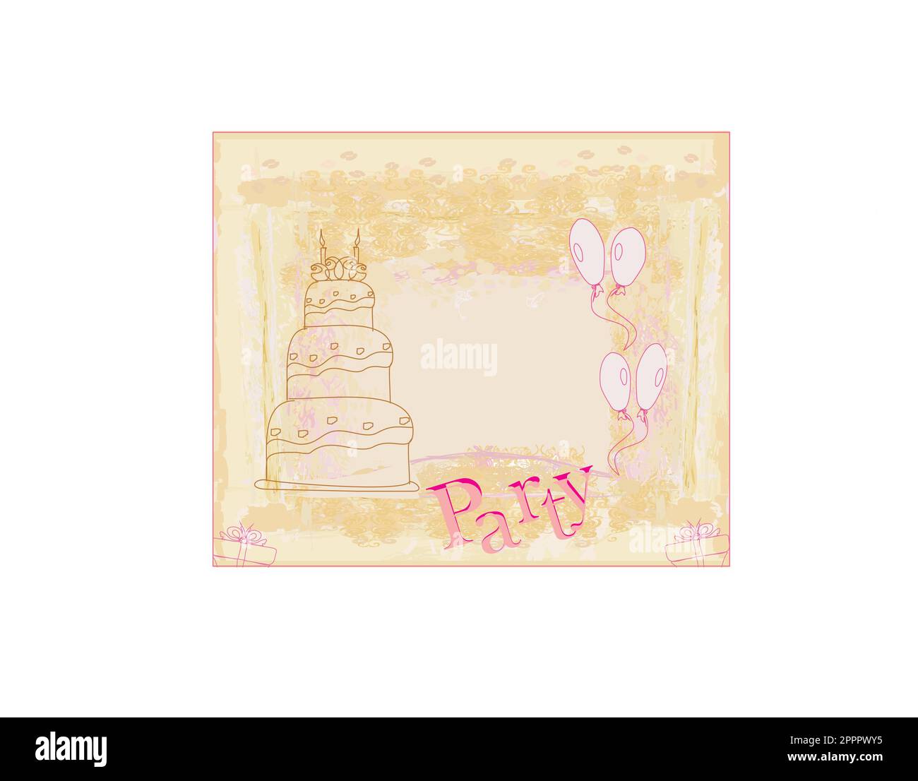Happy Birthday Card Stock Vector Image & Art - Alamy