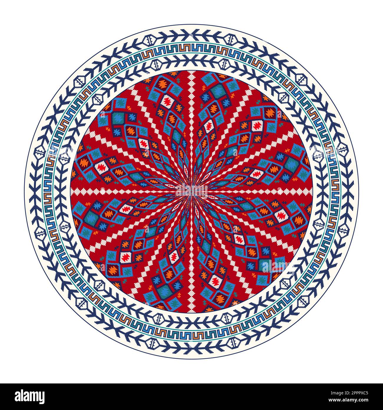 Georgian embroidery symbol 13 Stock Vector Image & Art - Alamy