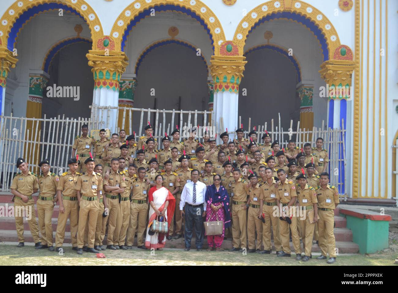 Study tour of Rangpur Cadet College students with their teacher. This ...