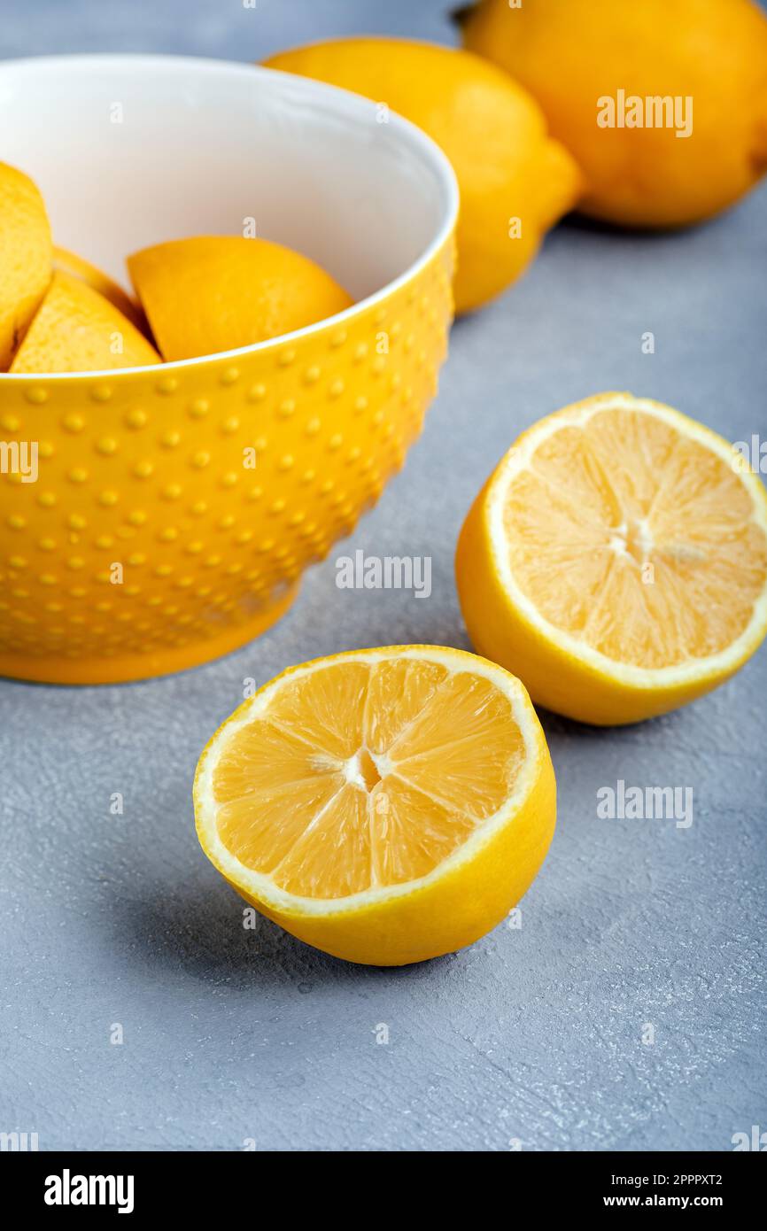 Whole and half citron hi-res stock photography and images - Alamy