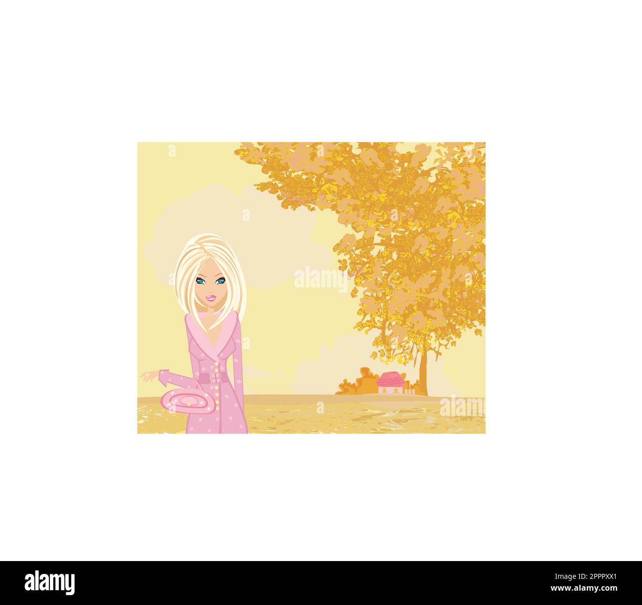 Road in meadow grass Cut Out Stock Images & Pictures - Alamy