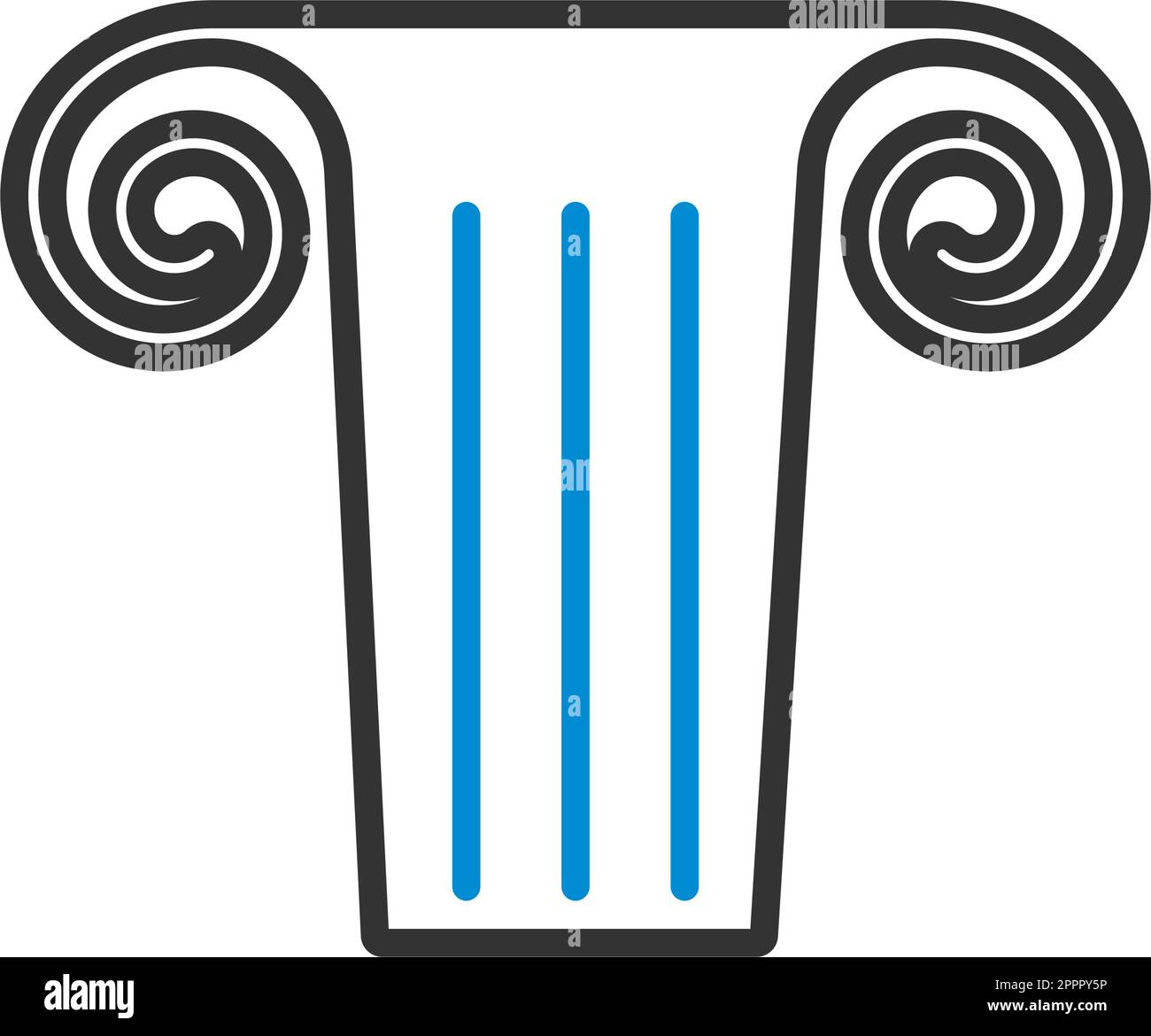 Single column temple Stock Vector Images - Alamy