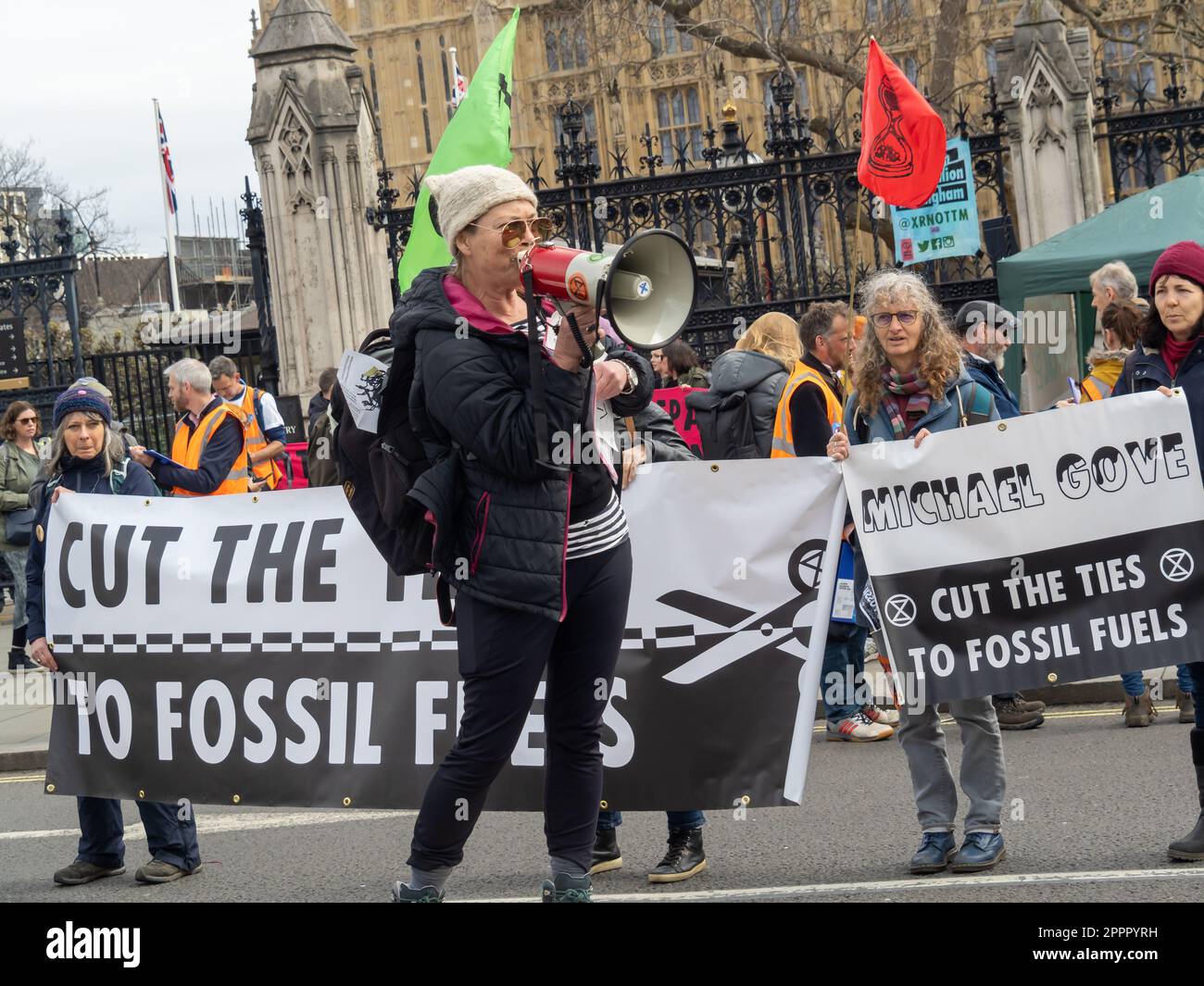 London, UK. 24 April 2023. Michael Gove Cut The Ties To Fossil Fuels ...