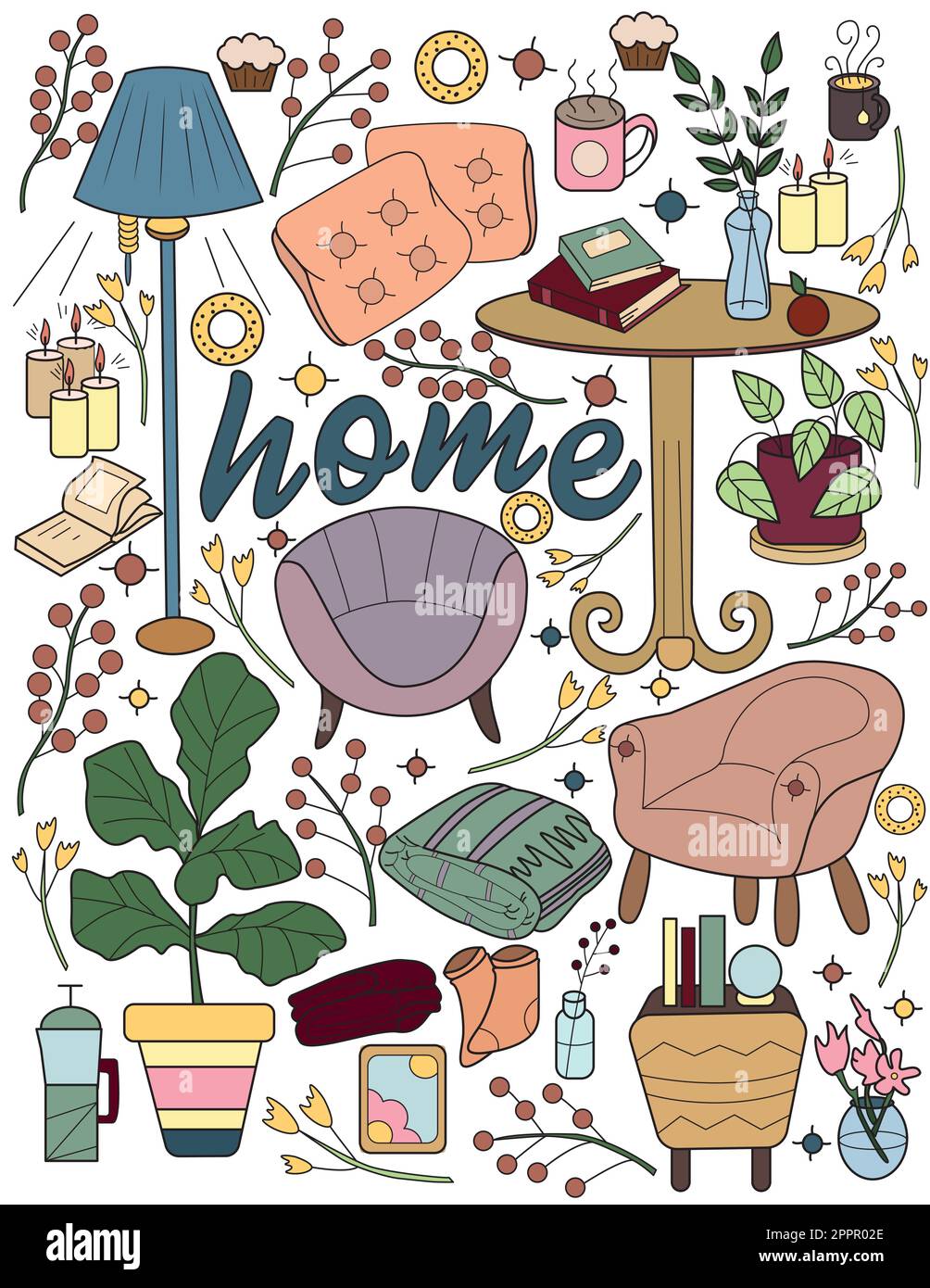 Asymmetrical unequal shaped form format of colourful thing object ...