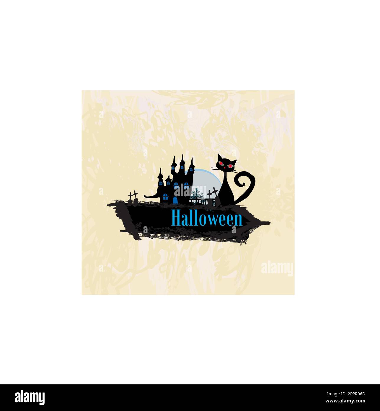 halloween invitation poster Stock Vector Image & Art - Alamy
