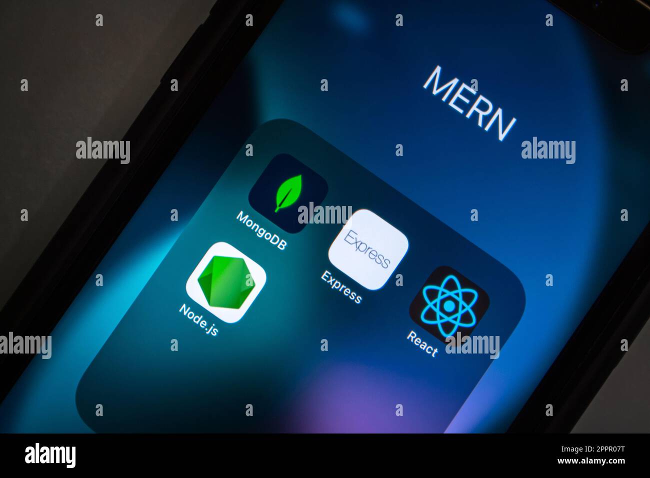 MERN stack (MongoDB, Express.js, React.js & Node.js) icons in iPhone ... MERN stack (MongoDB, Express.js, React.js & Node.js) icons in iPhone ...