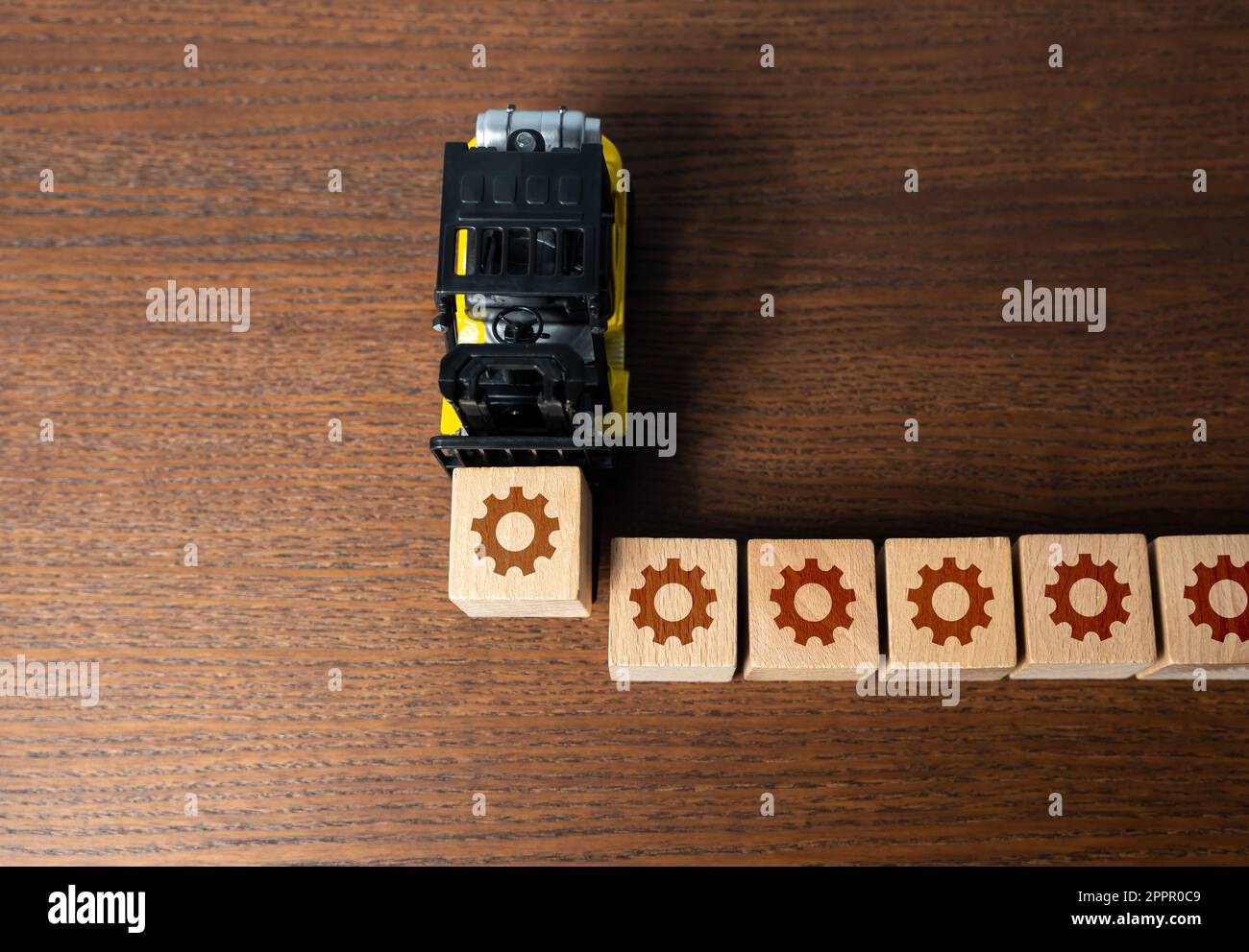 Create a production process. Build a supply chain and processing ...