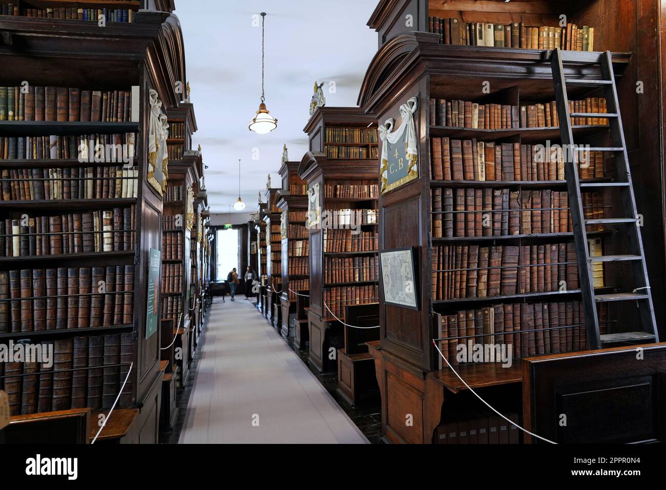 Marsh Library in Dublin, oldest public library in Ireland Stock Photo ...