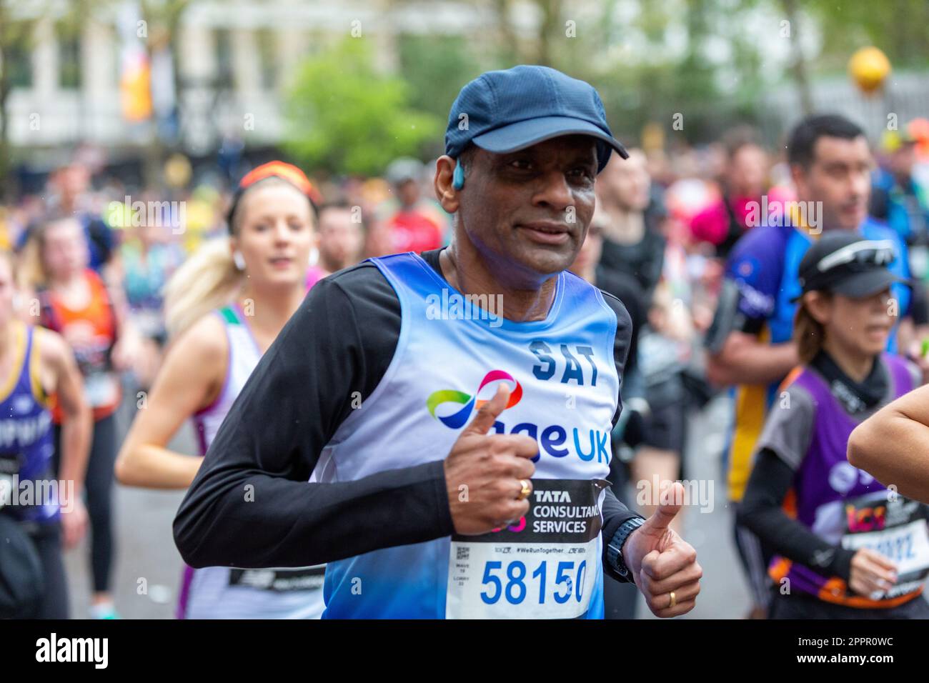 TCS London Marathon April 2023 Stock Photo - Alamy