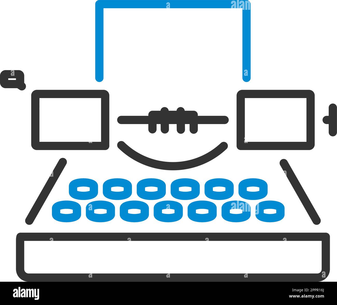 Manual typewriter Stock Vector Images - Alamy