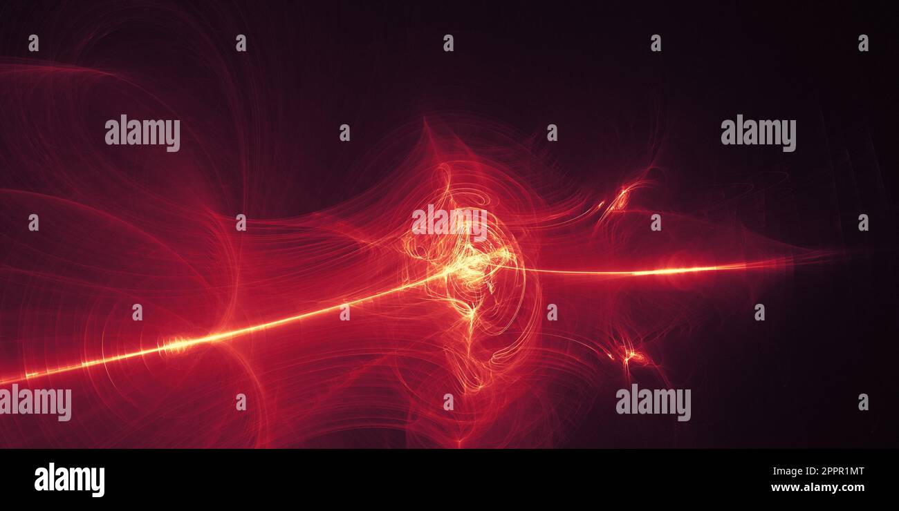 Glint cosmic rays. Neon wind lines. Detailed fractal graphics. Glow ...