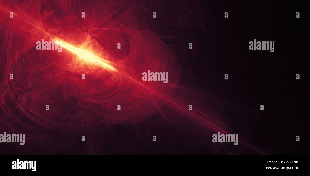 Glint cosmic rays. Neon wind lines. Detailed fractal graphics. Glow ...