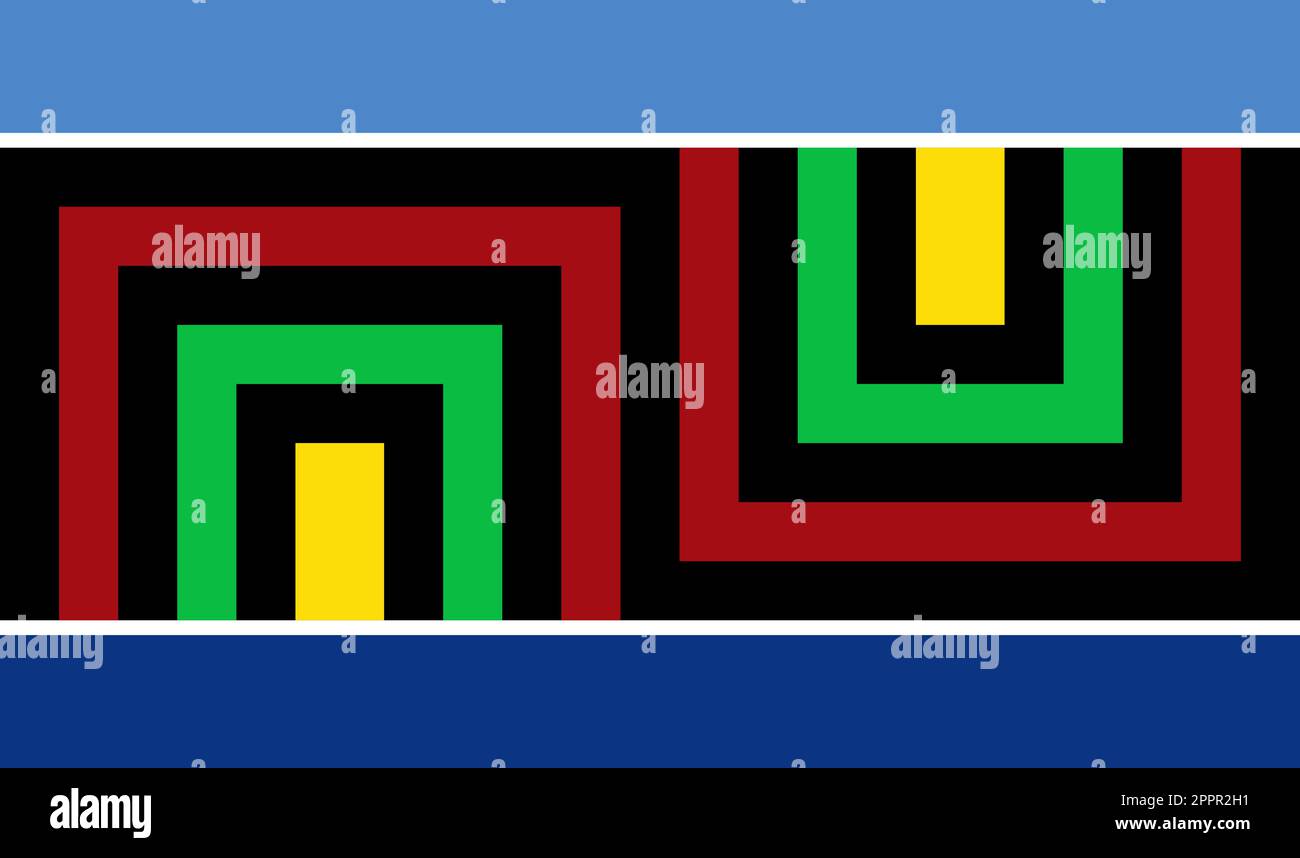 flag of Native peoples of South America Toba Qom people. flag ...