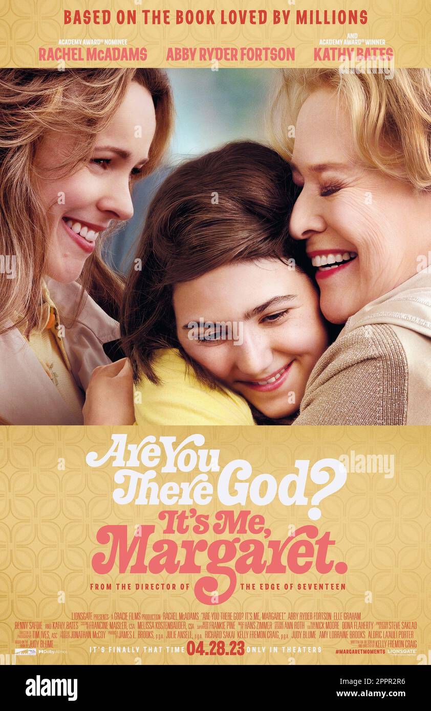 ARE YOU THERE GOD? IT'S ME, MARGARET., (aka ARE YOU THERE GOD? IT'S ME, MARGARET), US poster ...