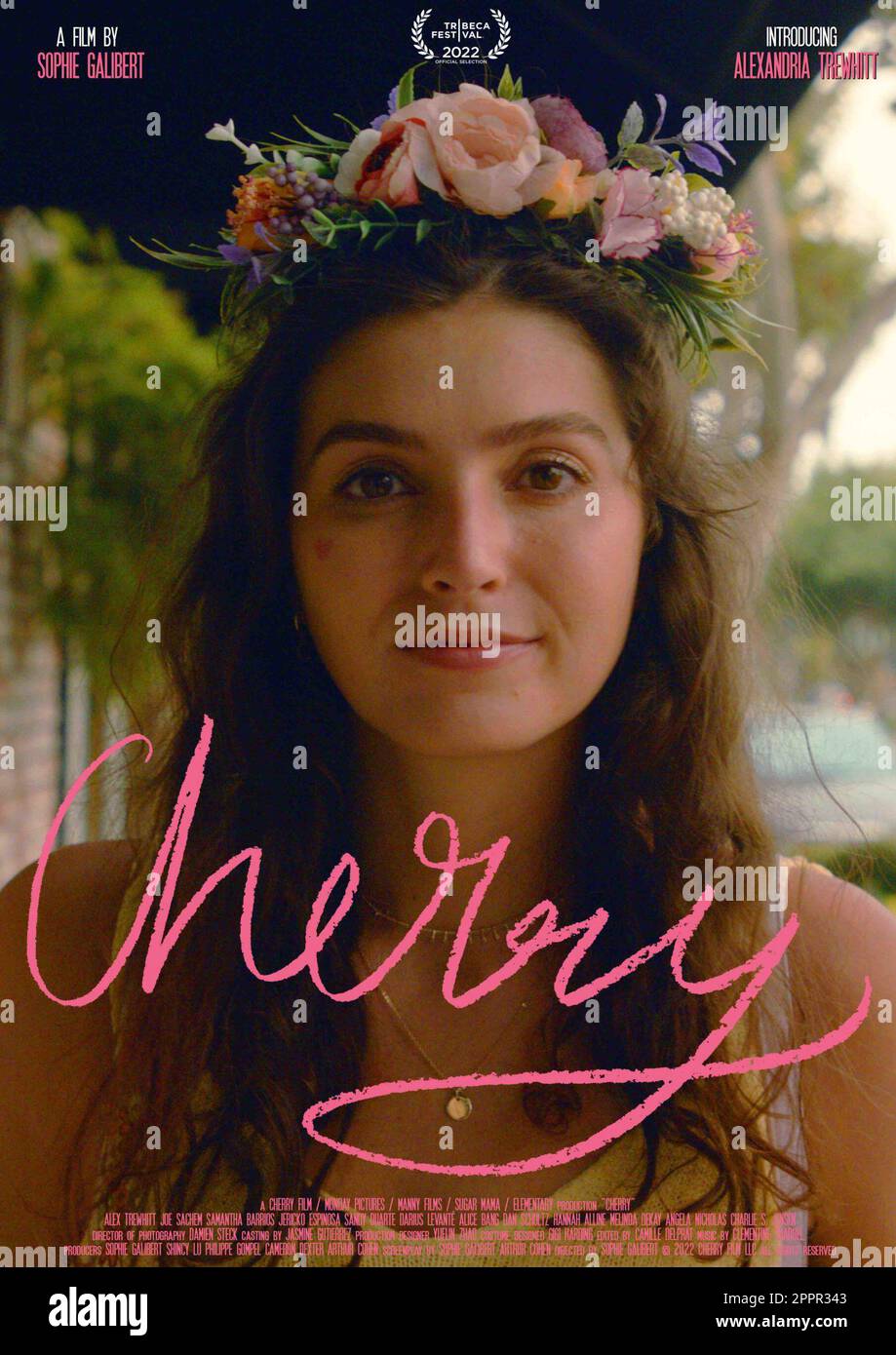 CHERRY, poster, Alex Trewhitt, 2022. © Entertainment Squad /Courtesy ...