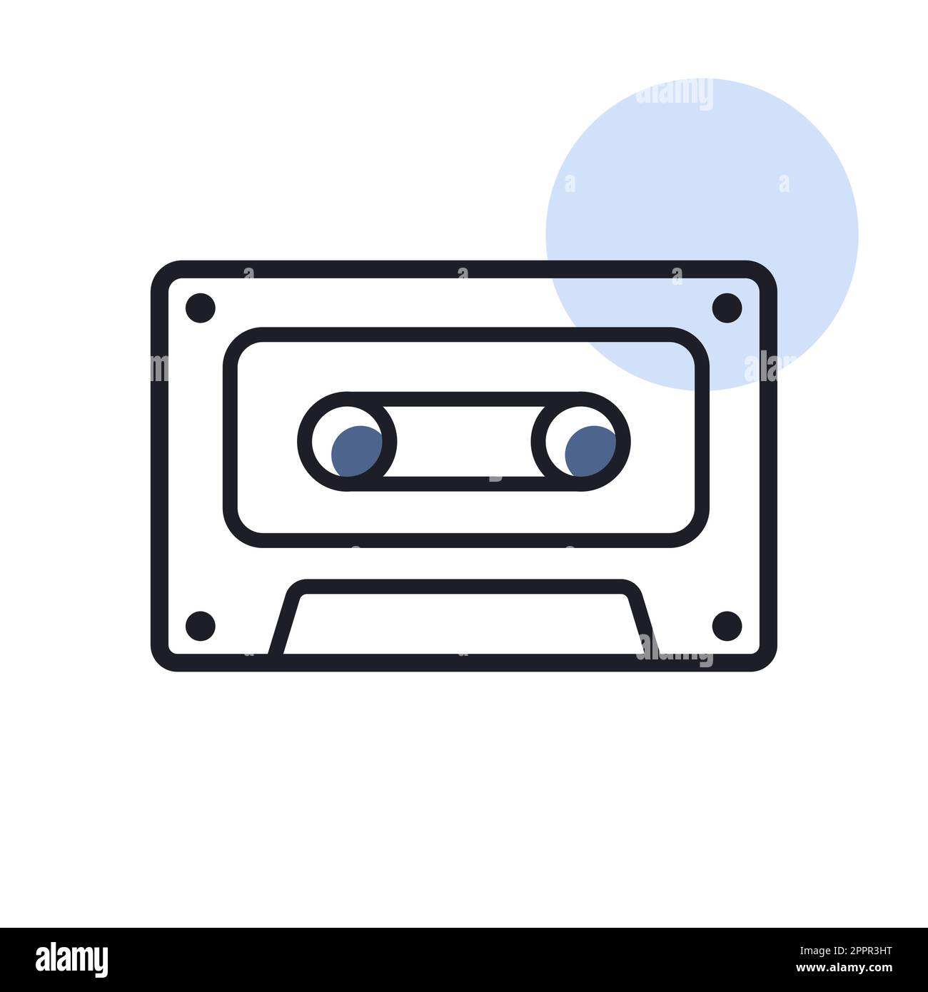 Audio cassette tape vector icon Stock Vector Image & Art - Alamy
