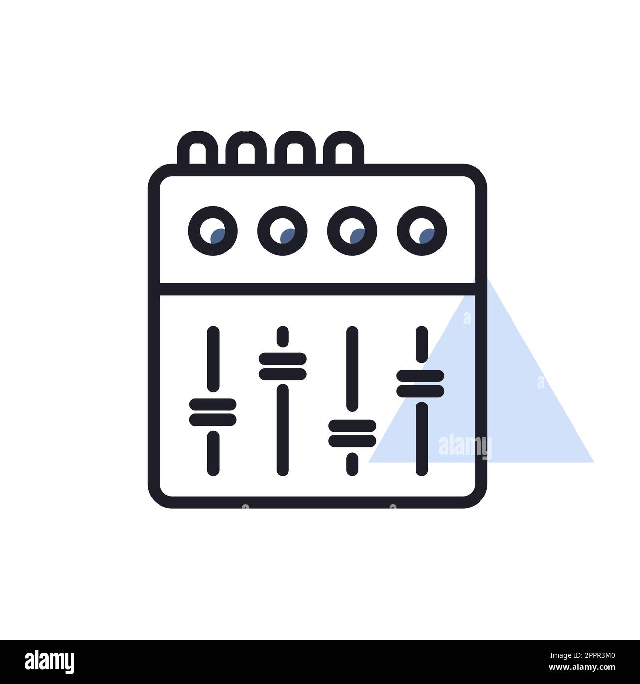 Mixing console vector flat icon Stock Vector Image & Art - Alamy