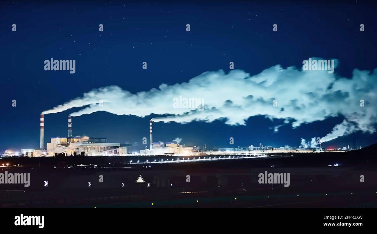 NUCLEAR NOW, nuclear power plant, 2022. © Abramorama /Courtesy Everett ...