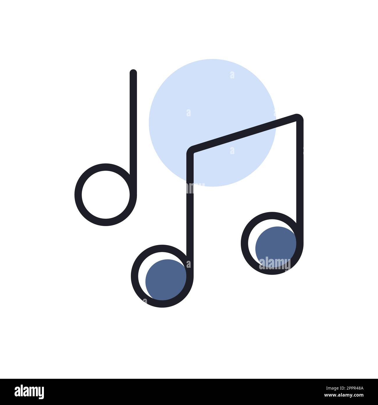 Sheet music song Cut Out Stock Images & Pictures - Alamy