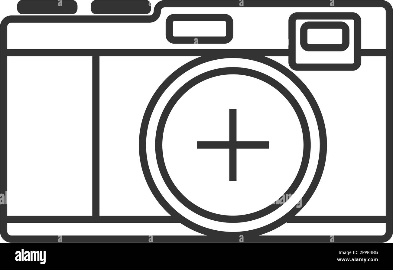 Camera logo design Black and White Stock Photos & Images - Alamy