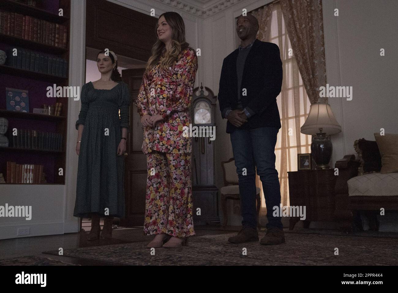 DEAD RINGERS, from left: Rachel Weisz, Emily Meade, Ntare Guma Mbaho ...