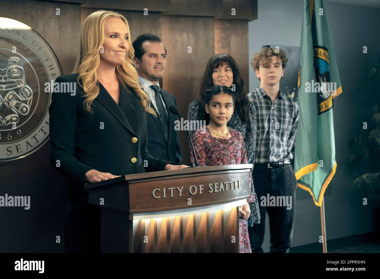 THE POWER, from left: Toni Collette, John Leguizamo, Pietra Castro ...