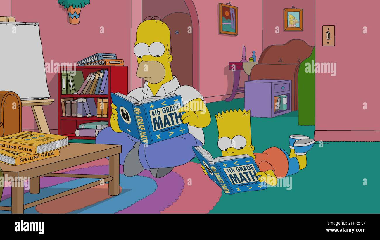 THE SIMPSONS, from left: Homer Simpson (voice: Dan Castellaneta), Bart ...