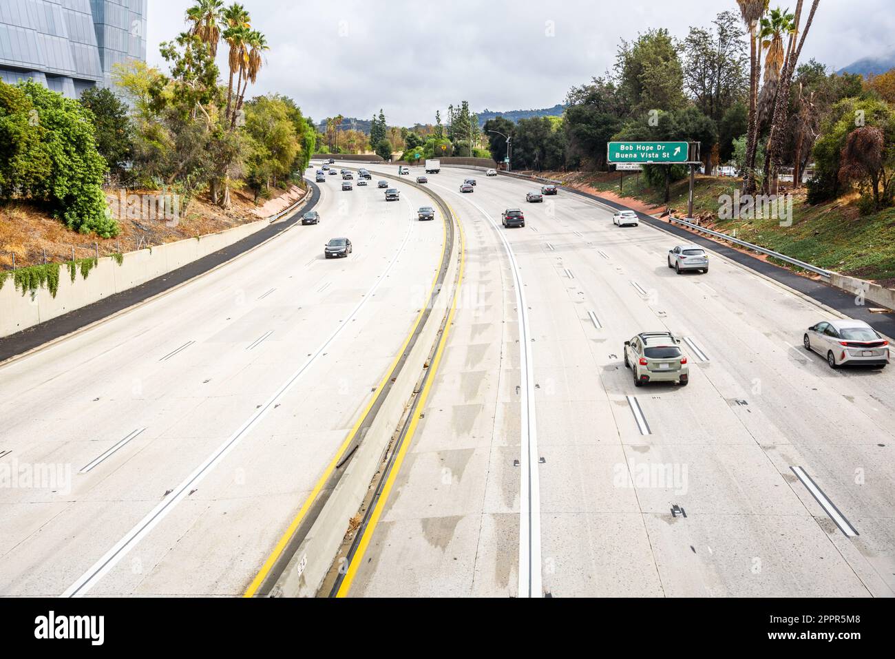 Sunny day storm sky traffic hi-res stock photography and images - Alamy