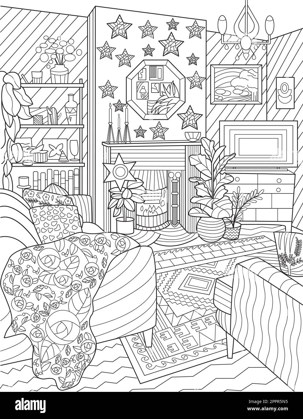 Asymmetrical unequal shaped form format of colourful thing object ...