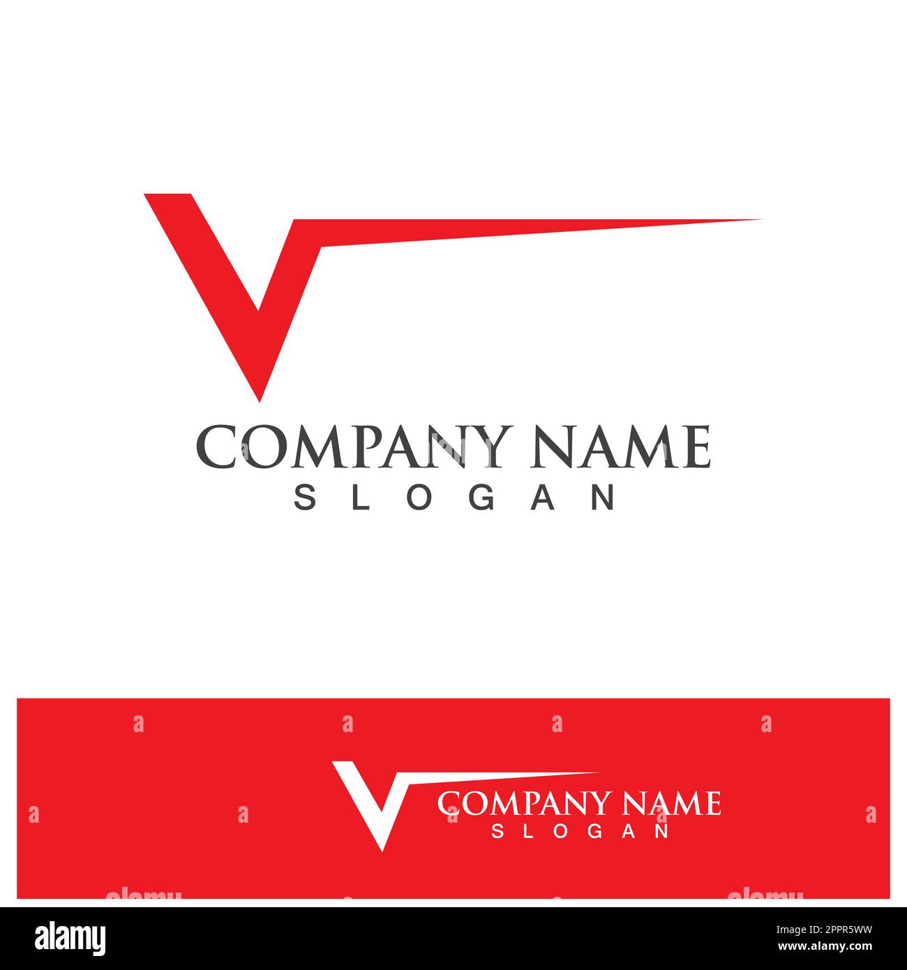 V logo Cut Out Stock Images & Pictures - Alamy
