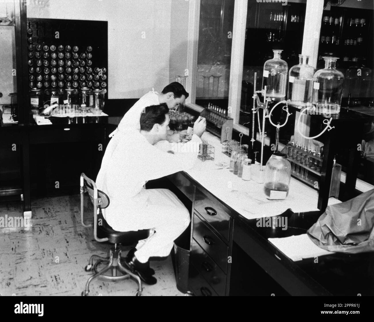 U.S. Naval Hospital, Corona, CA: Blood chemistry, Main Laboratory Stock ...
