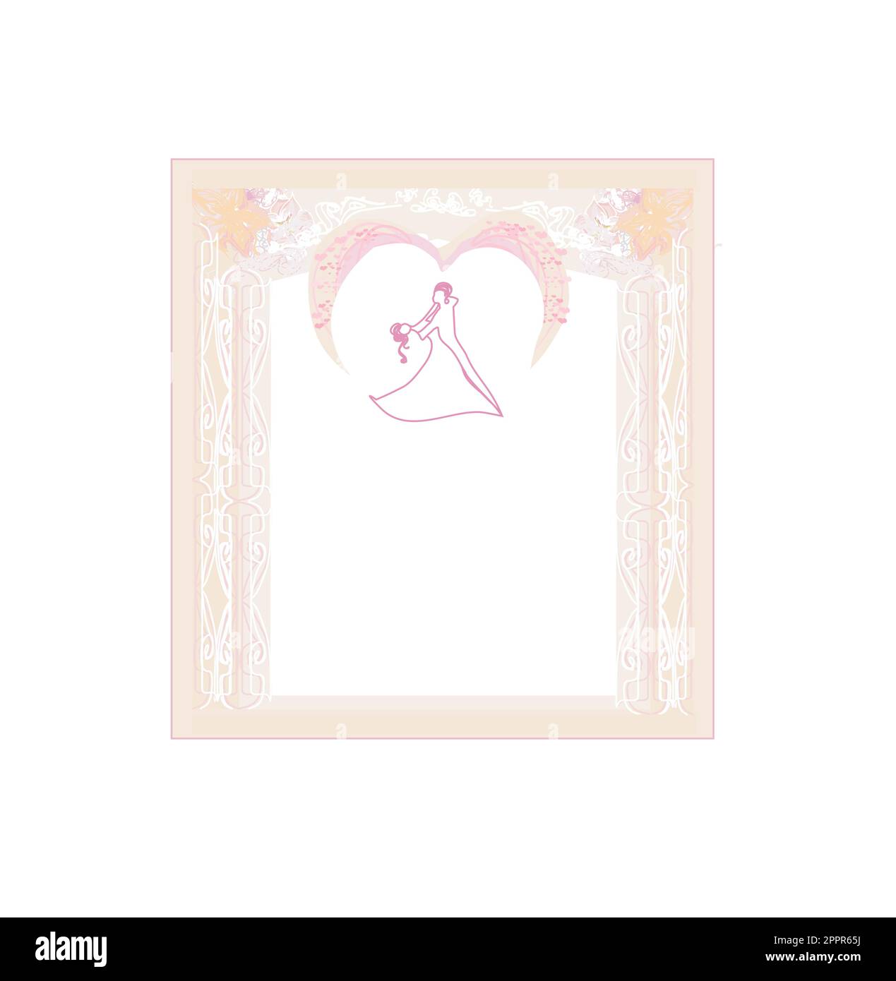 Ballroom dancers - invitation Stock Vector Image & Art - Alamy