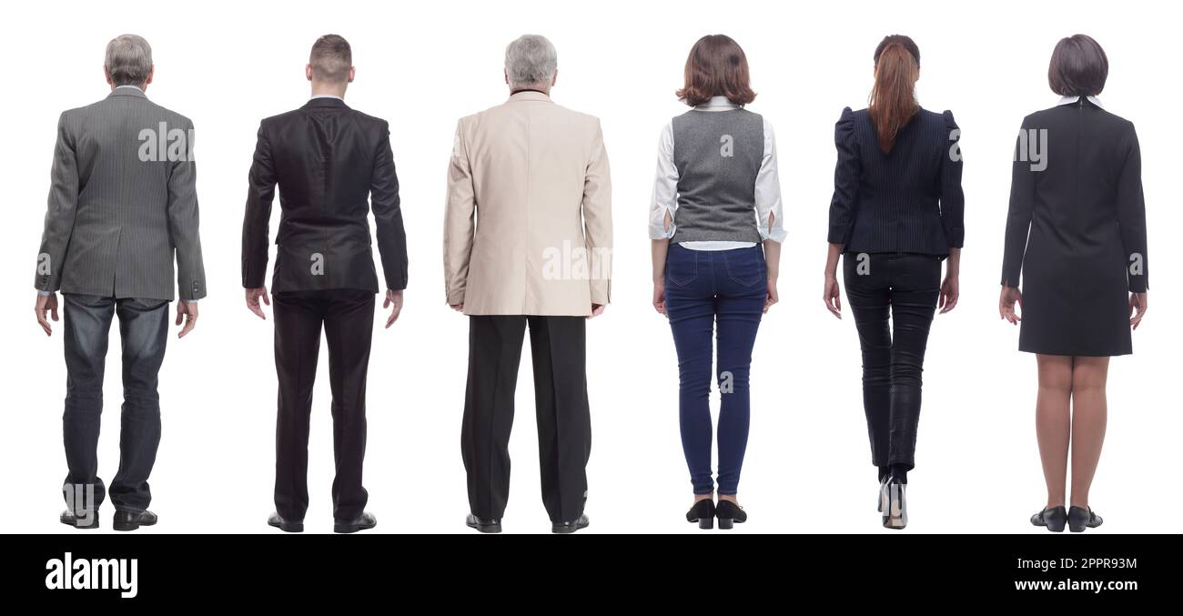 group of successful business people isolated on white Stock Photo - Alamy