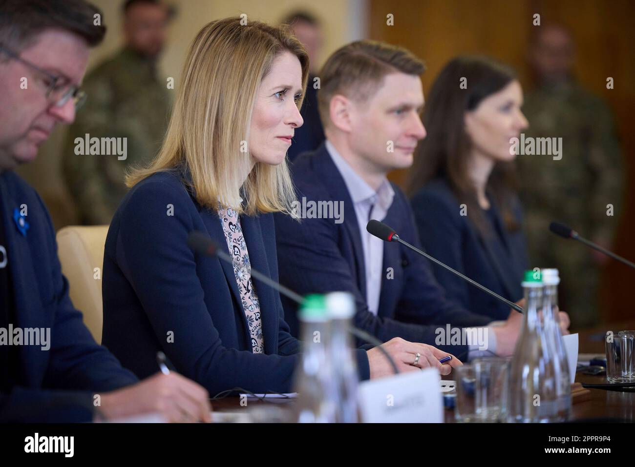 Estonian prime minister kaja kallas hi-res stock photography and images ...