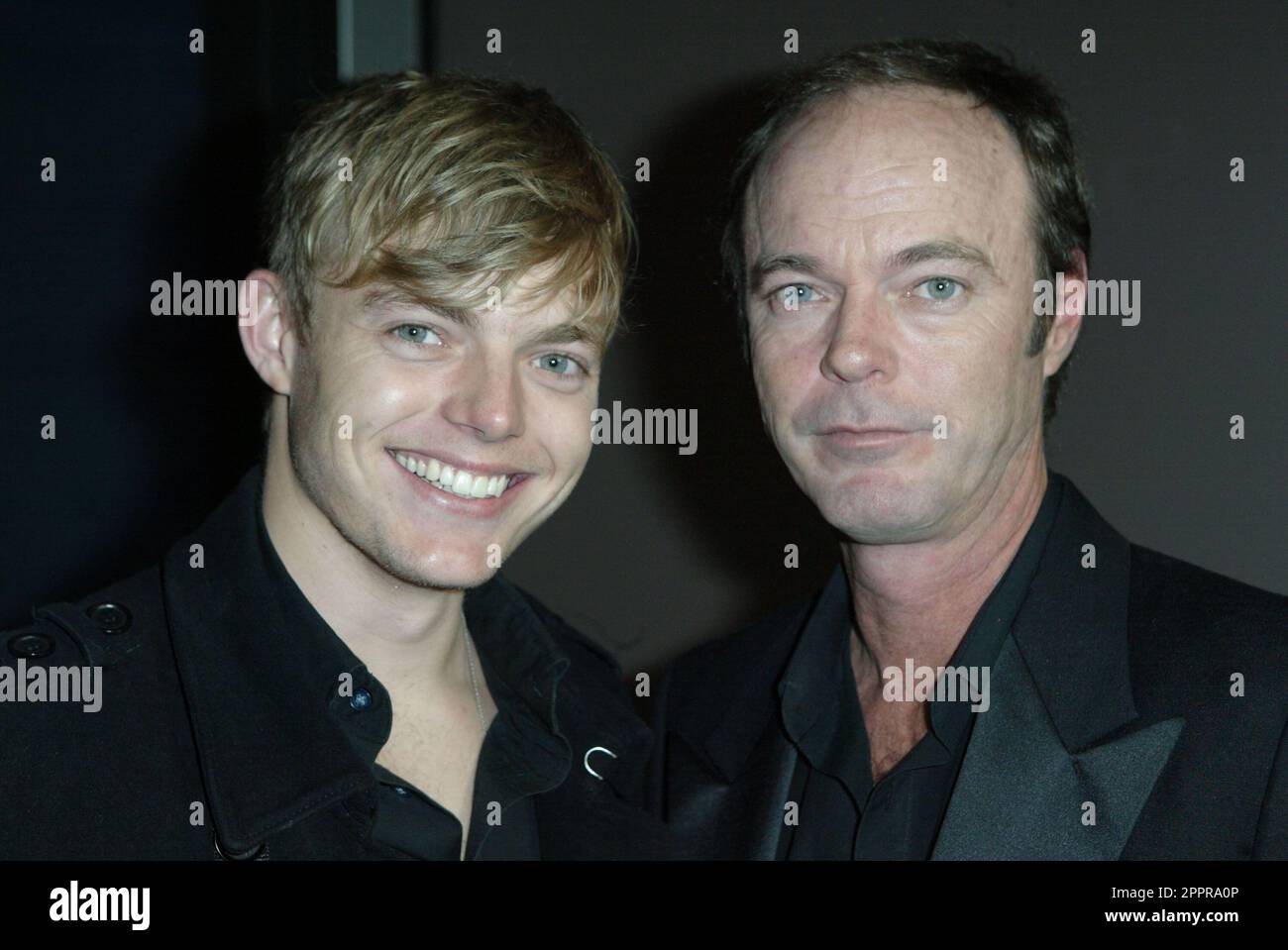 David Jones Roberts (left) and Daniel Roberts The premiere of 'Tomorrow ...