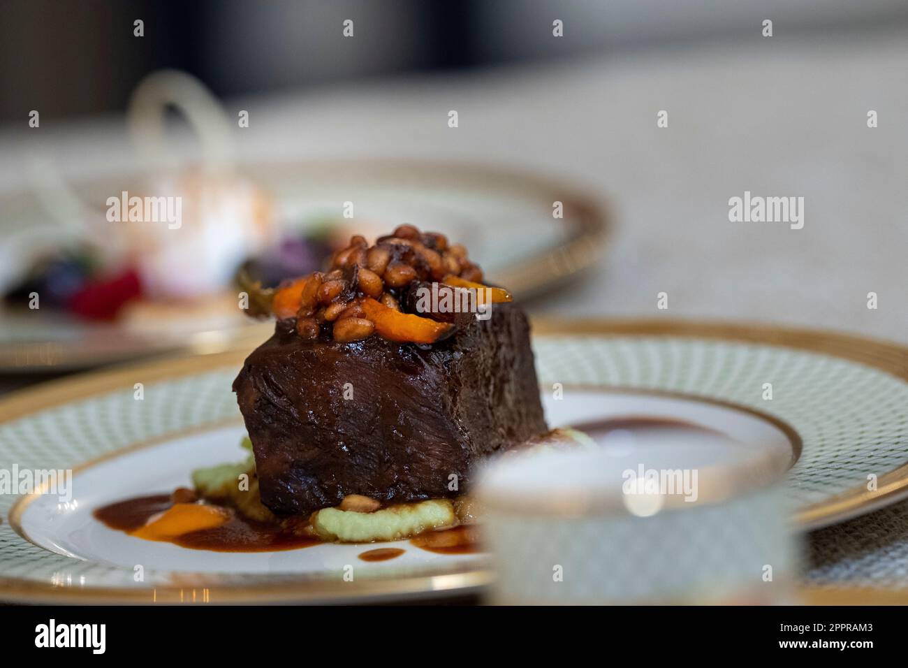 Washington, United States. 24th Apr, 2023. For the first course during ...