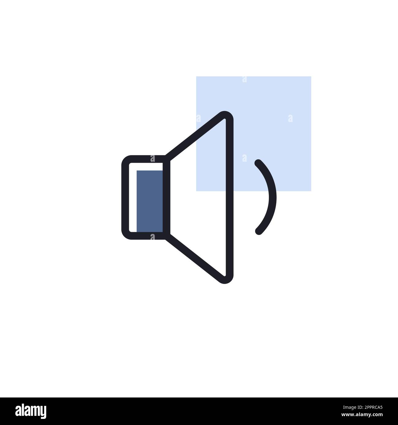 Minimum volume sound music vector flat icon Stock Vector Image & Art ...