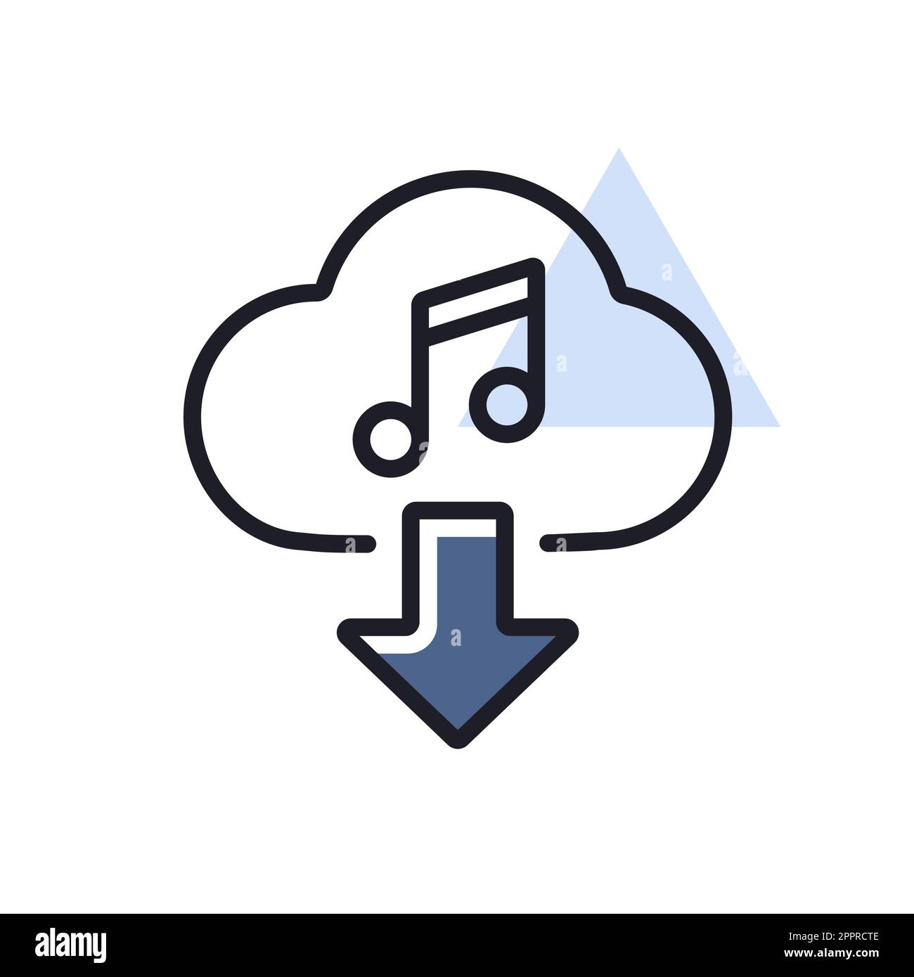 Downloading song Stock Vector Images - Alamy