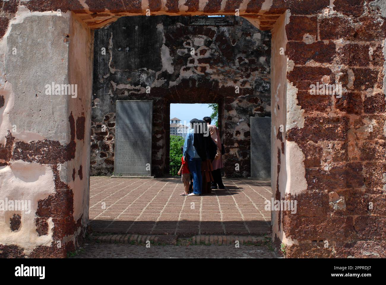 Ruins of St. Paul's Church, Portuguese 16th Century, Dutch 17th Century ...